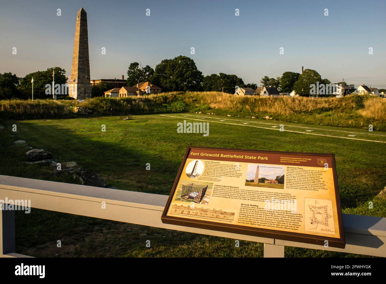 Fort Griswold Groton, Connecticut, USA Stock Photo - Alamy
