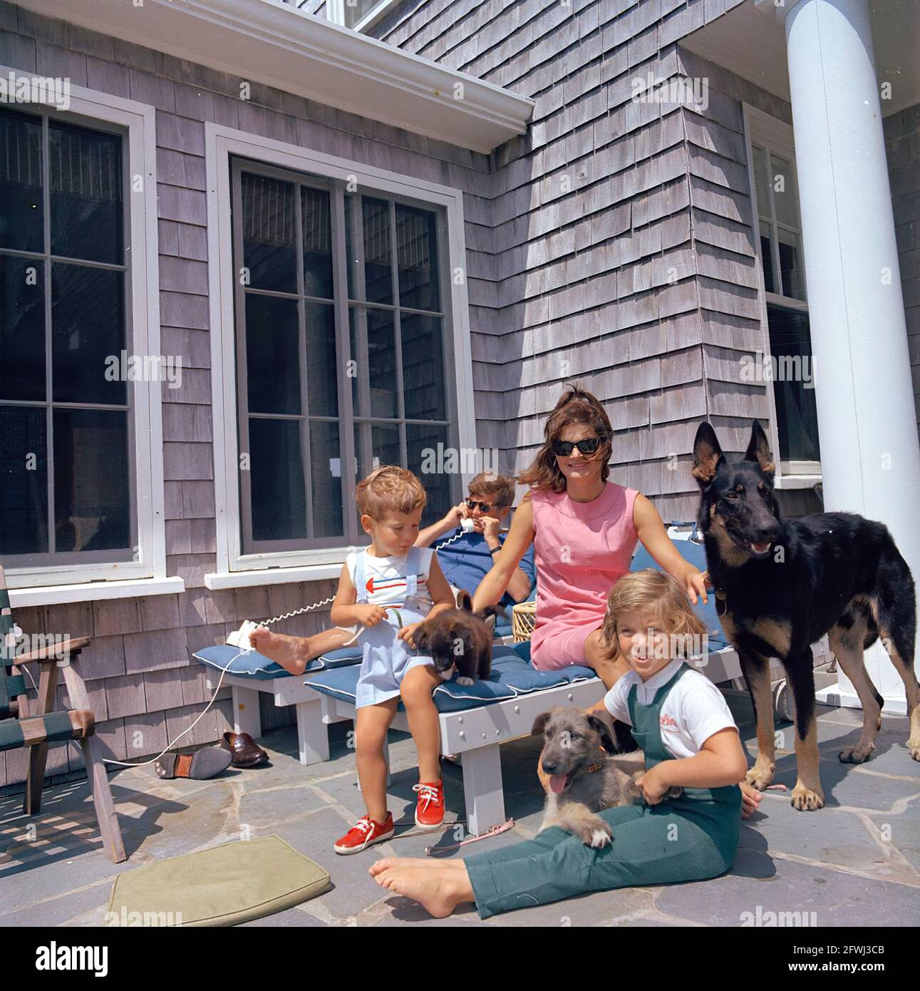 14 August 1963 Hyannis Port – Squaw Island - President John F. Kennedy ...