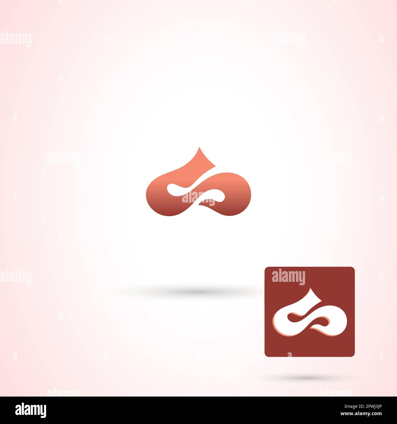 Fresh extracts skincare Logo abstract design in Linear style, letter S ...