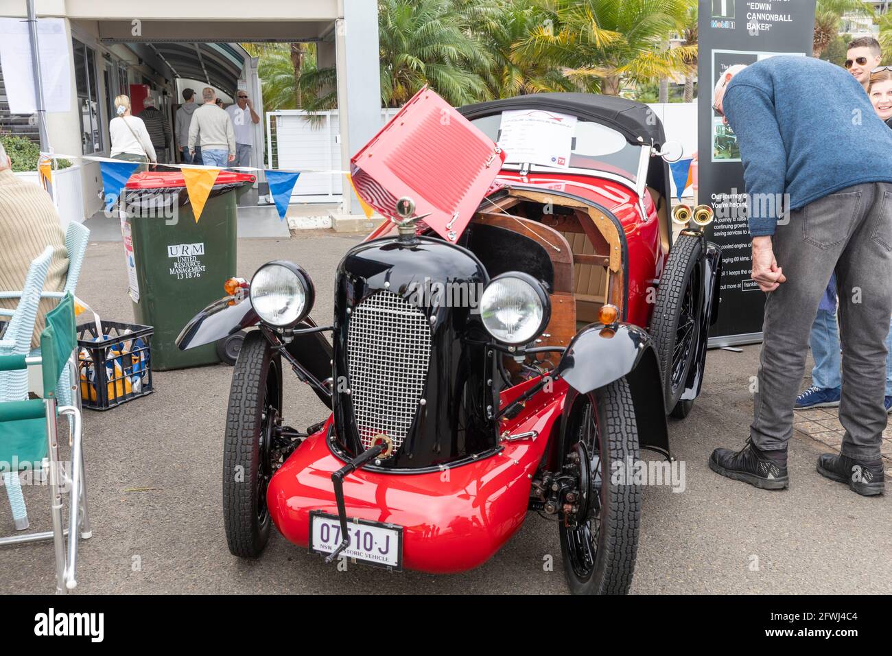 Austin 7 meteor car manufactured by a coach builder in Australia in ...