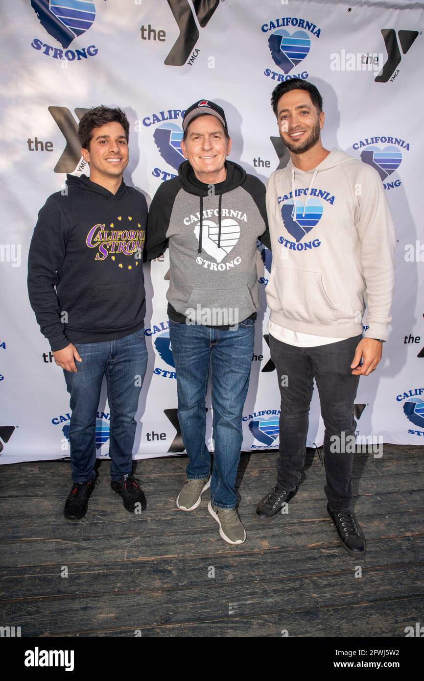 Malibu, California, USA. 22nd May, 2021. Mike Attanasio, Charlie Sheen ...