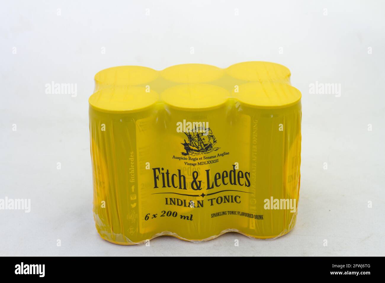 Johannesburg, South Africa - a six pack of Fitch and Leedes indian ...