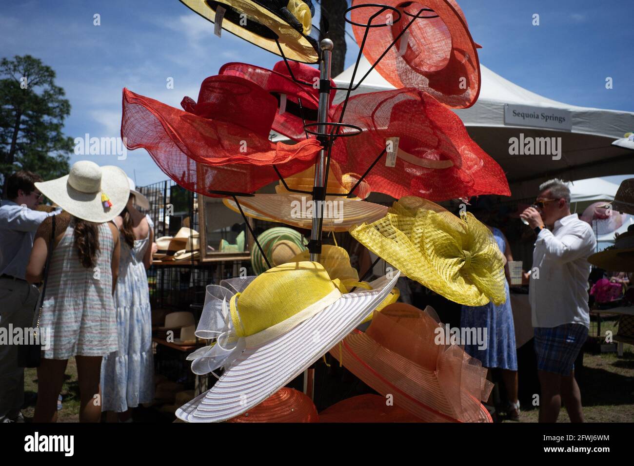 Flamboyant hats hi-res stock photography and images - Alamy