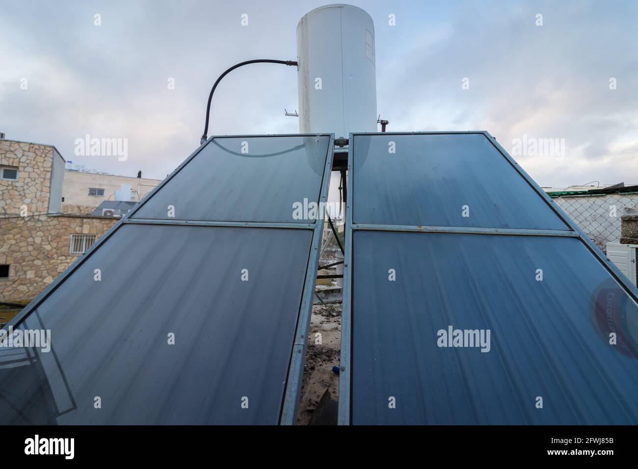 Solar water heater israel hi-res stock photography and images - Alamy