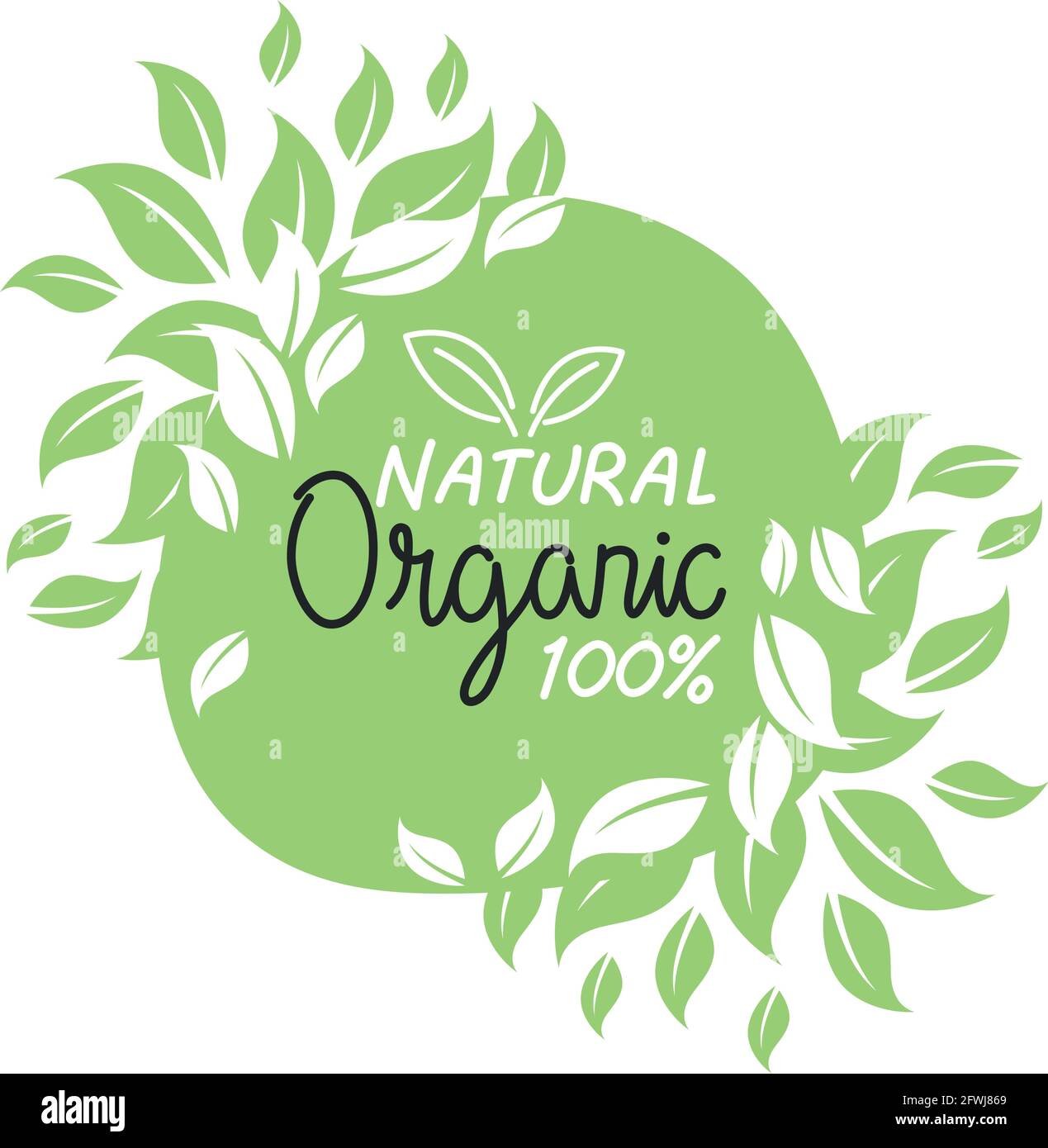 Organic natural label Stock Vector Image & Art - Alamy