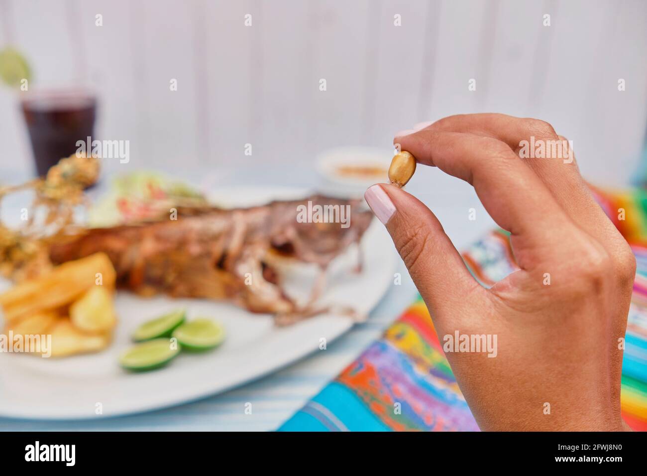 Peruvian corn hi-res stock photography and images - Alamy