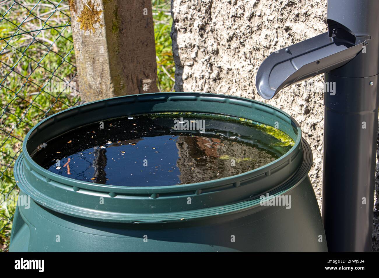 Rainwater tank backyard hi-res stock photography and images - Alamy