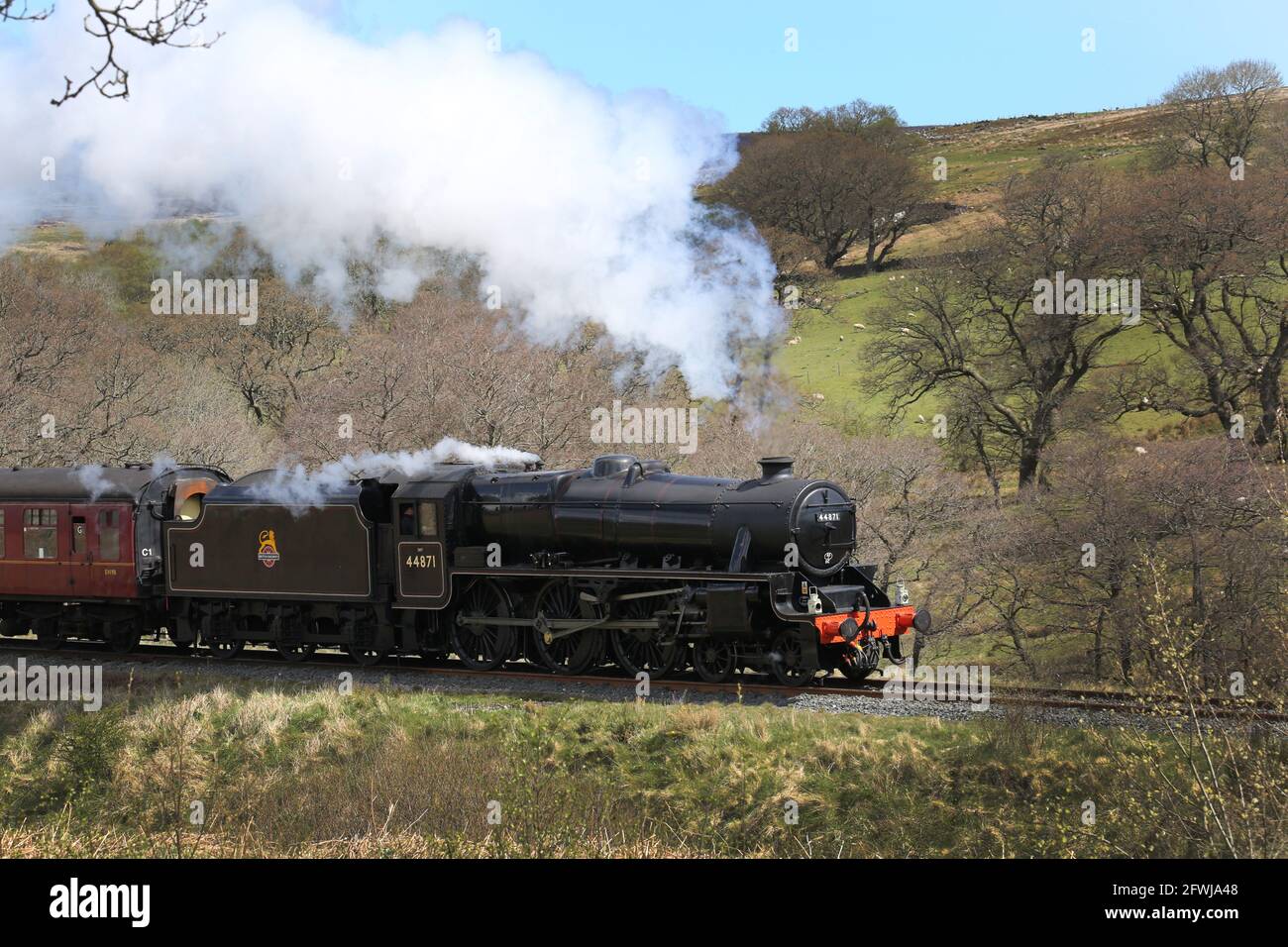 Lms stanier class 5 4 6 0 4871 hi-res stock photography and images - Alamy