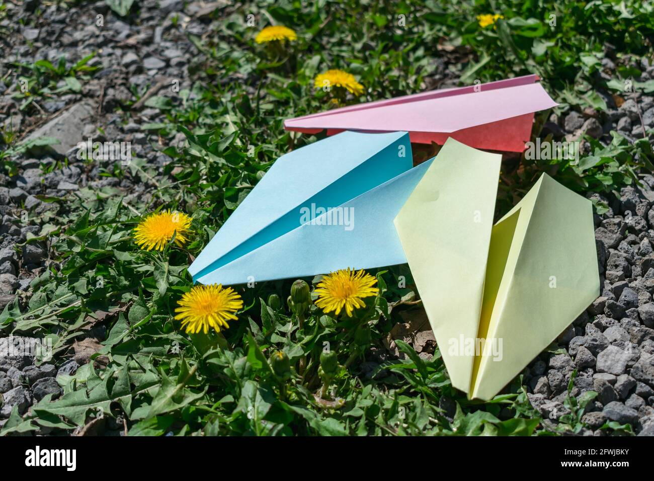 Paper plane origami modeling hi-res stock photography and images - Alamy