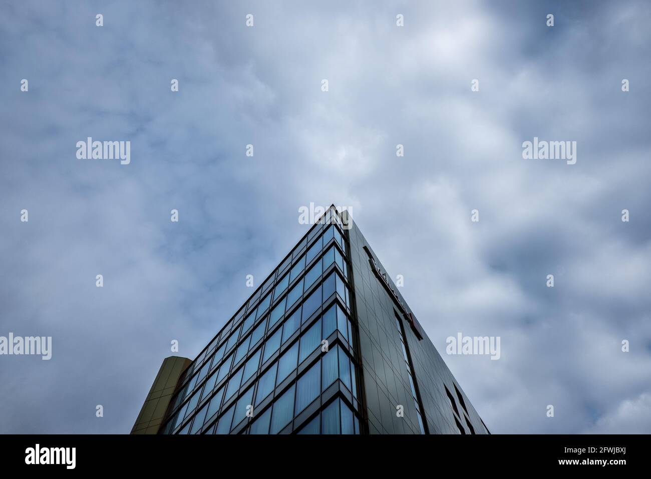 Office Block, Glasgow Stock Photo - Alamy