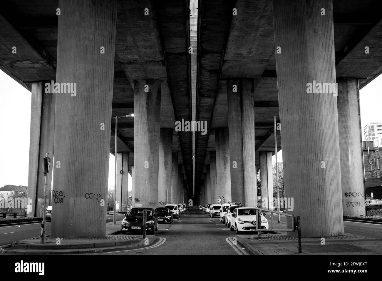 Glasgow motorway hi-res stock photography and images - Alamy