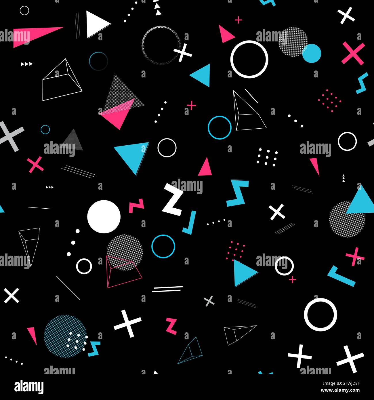 Abstract Geometric Seamless Pattern Minimal Background. Vector ...