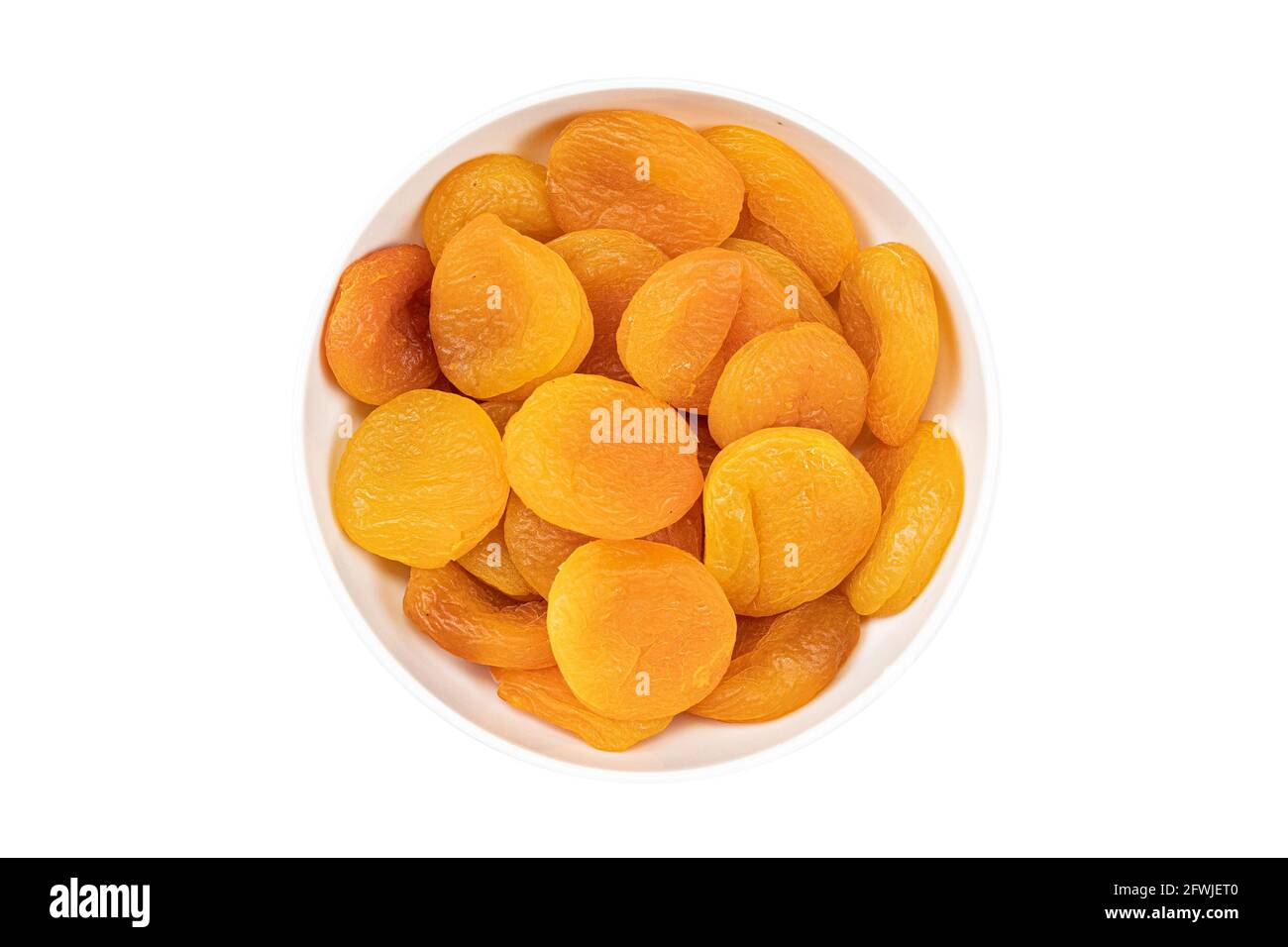 Fresh dried apricots in Cut Out Stock Images & Pictures - Alamy