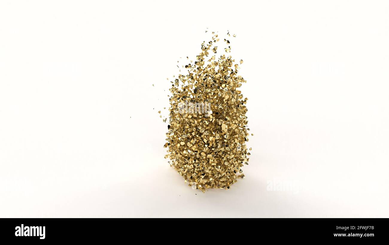 Gold art pieces hi-res stock photography and images - Alamy