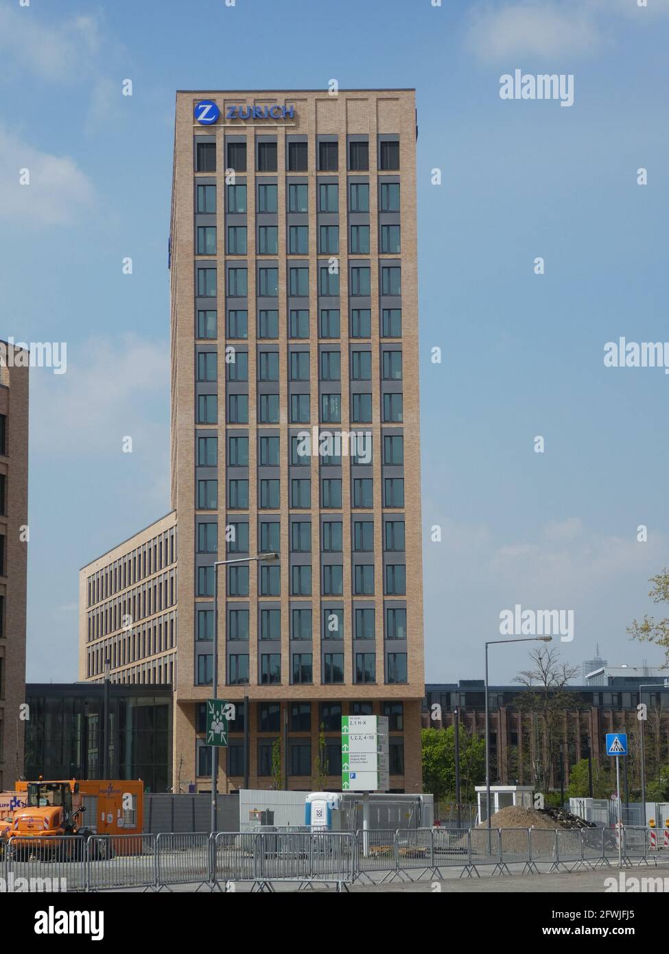 Cologne, Germany. 01st May, 2021. Logo, lettering of the Zurich ...