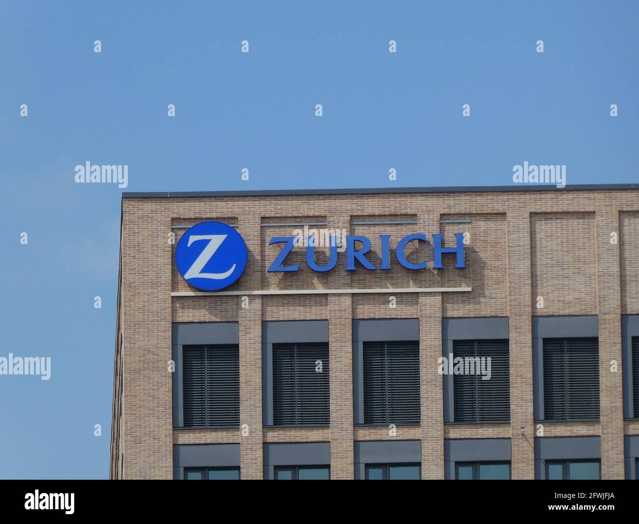 Zurich insurance logo hi-res stock photography and images - Alamy