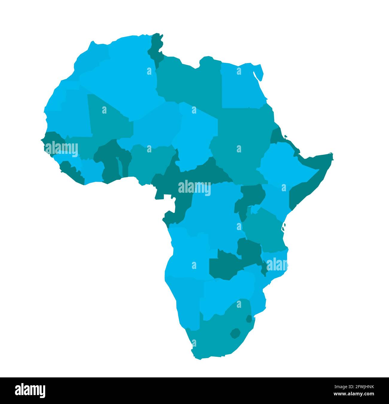 Africa map vector illustration Stock Vector Image & Art - Alamy