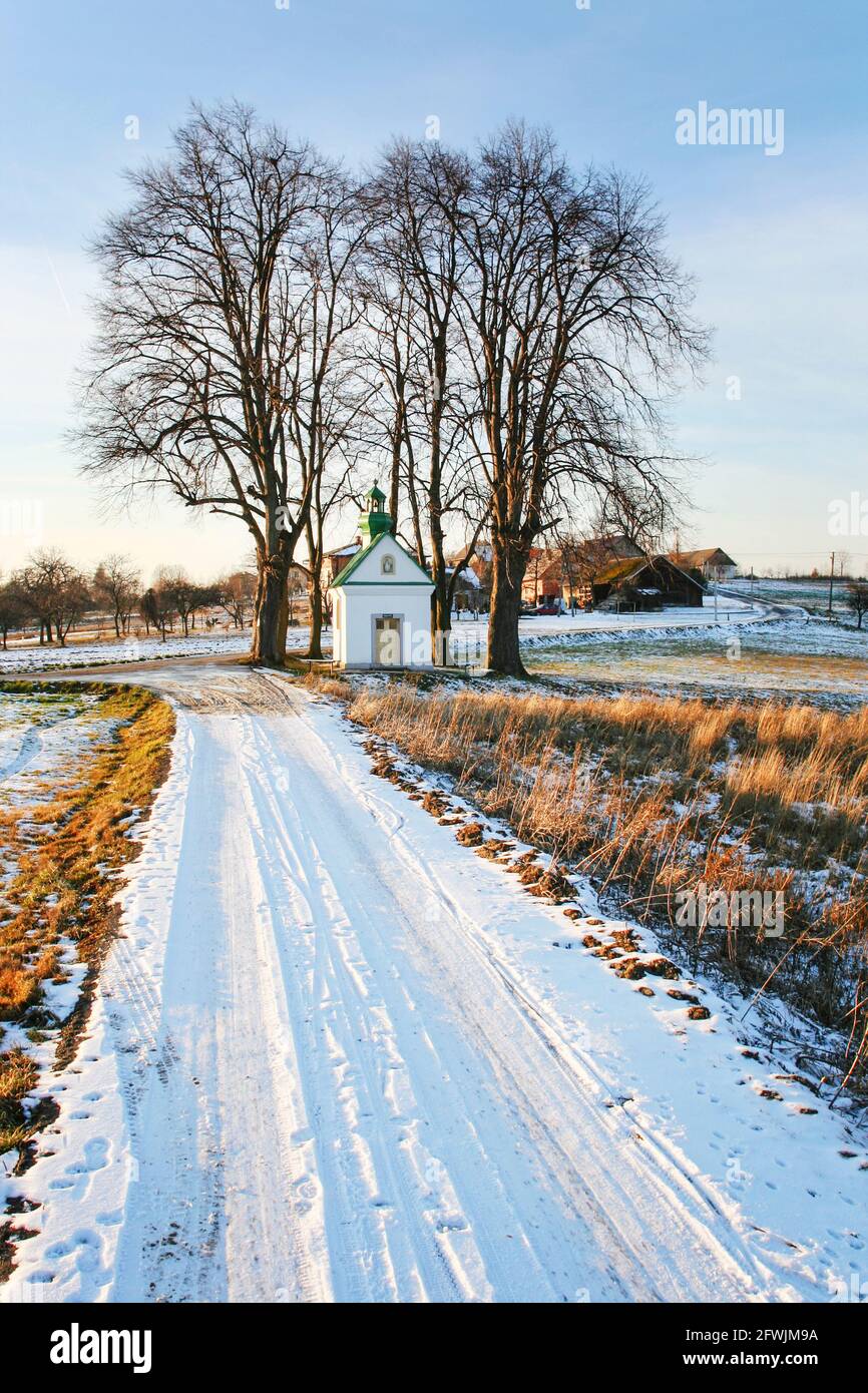 Roadside shrine rural poland hi-res stock photography and images - Alamy