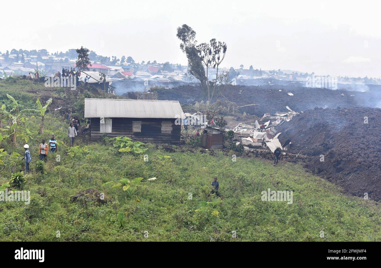 Nyiragongo 2021 hi-res stock photography and images - Alamy
