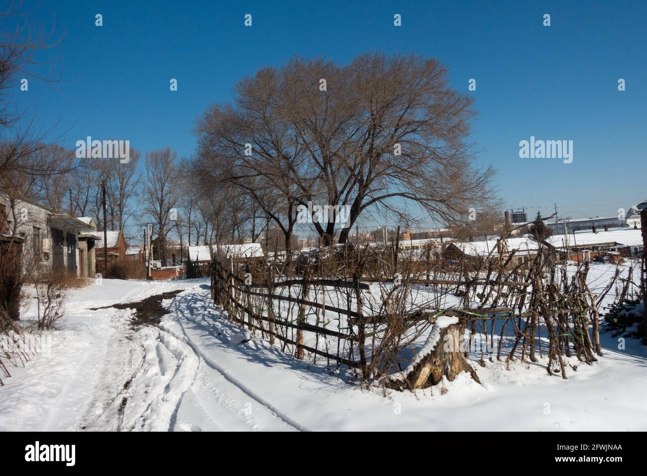 Rural rhythm snow hi-res stock photography and images - Alamy