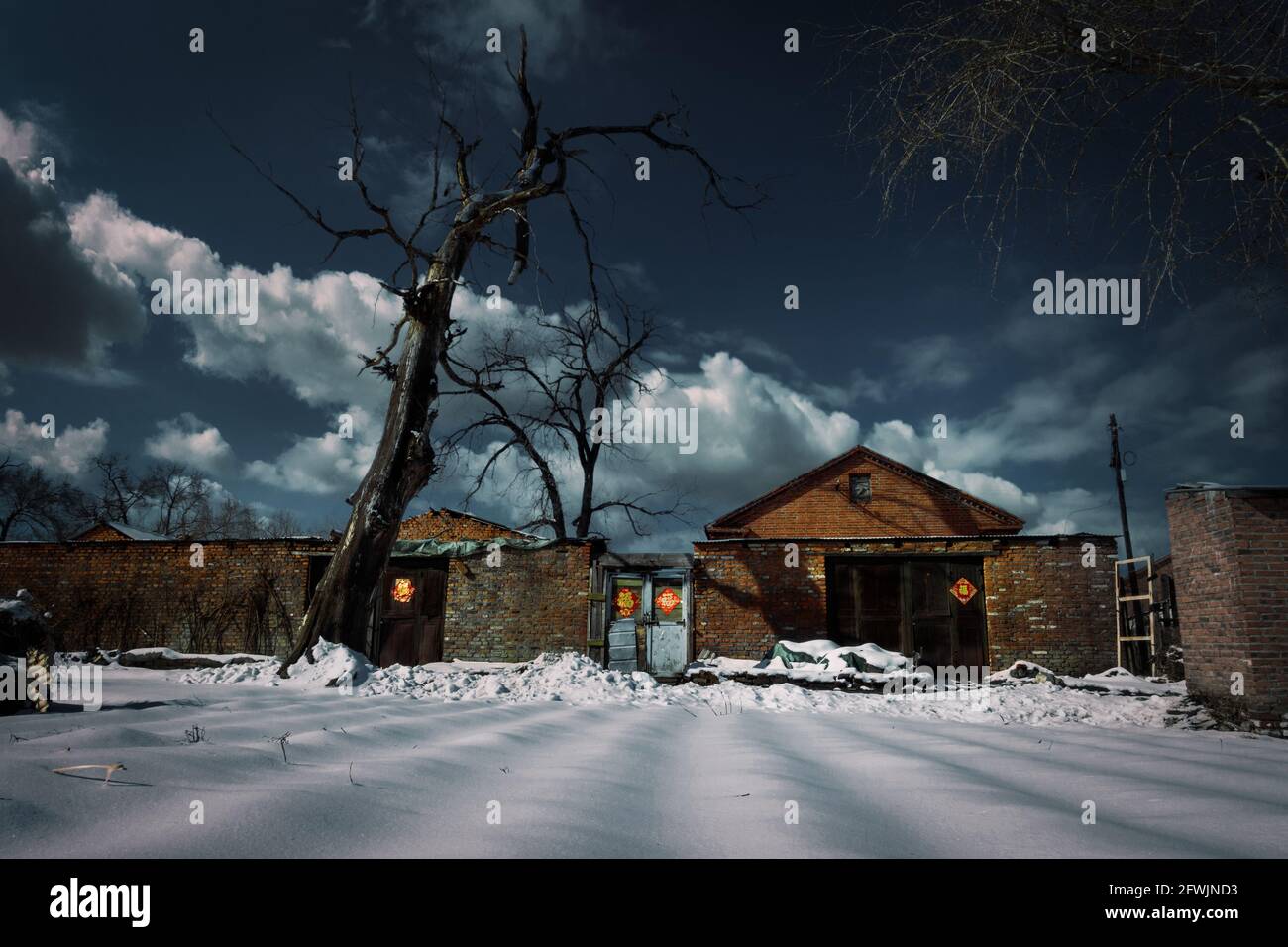 Rural rhythm snow hi-res stock photography and images - Alamy