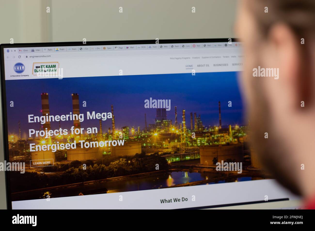 Eil business company logo hi-res stock photography and images - Alamy