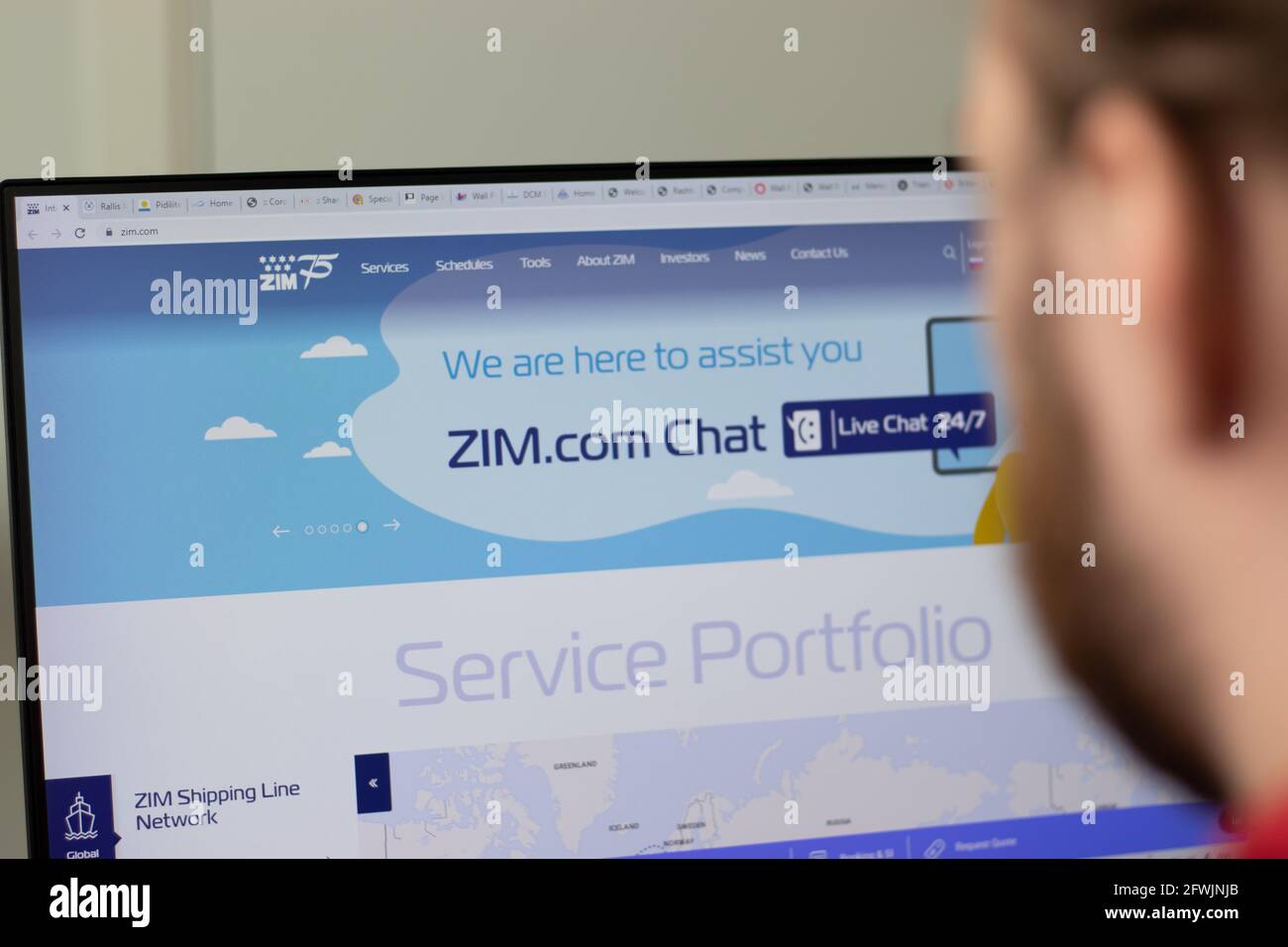 Zim icon hi-res stock photography and images - Alamy