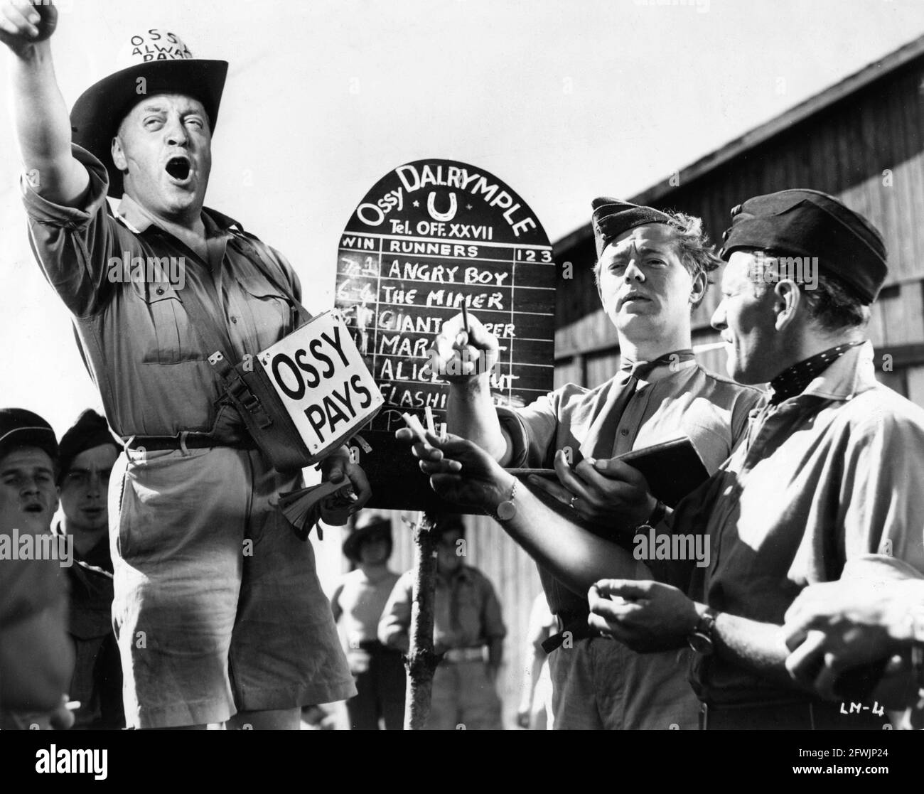 BASIL RADFORD and JIMMY HANLEY in THE CAPTIVE HEART 1946 director BASIL ...