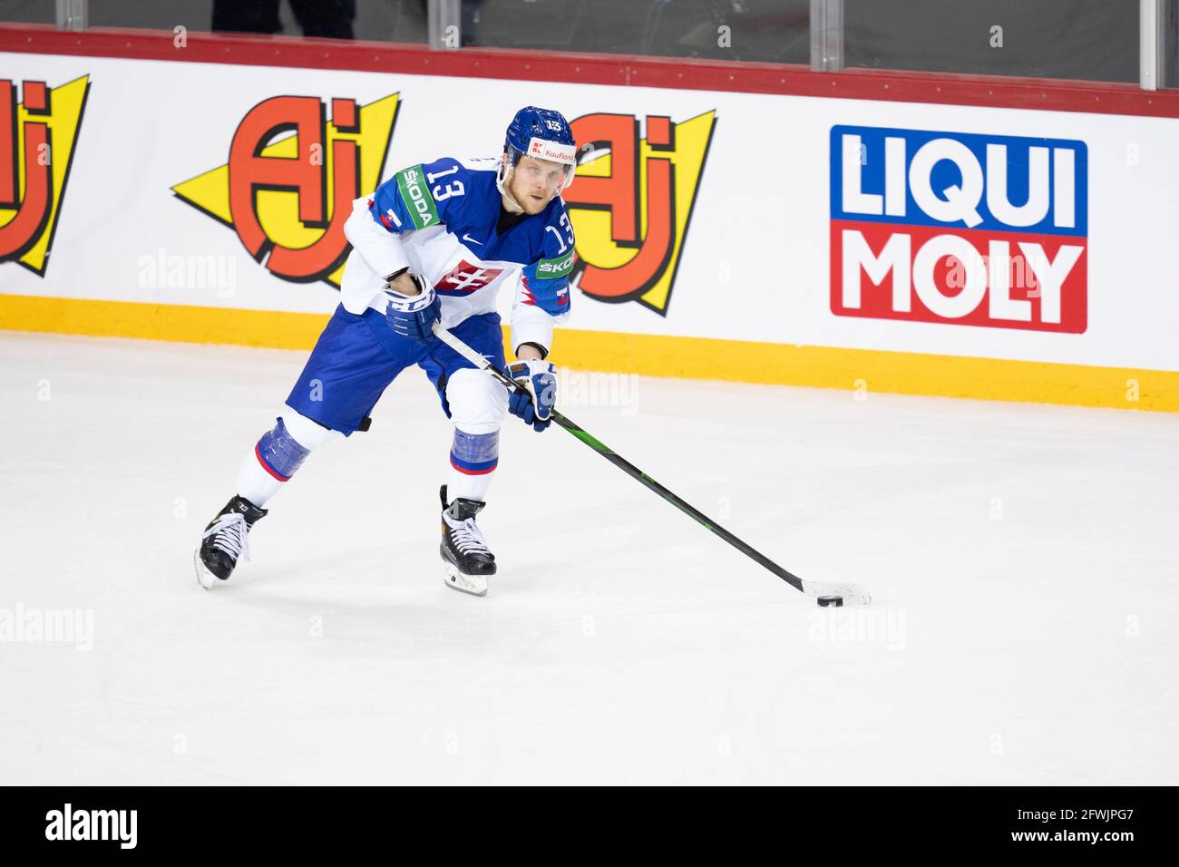 Riga, Olympic Sports Centre, Great, UK. 23rd May, 2021. vs Slovakia ...