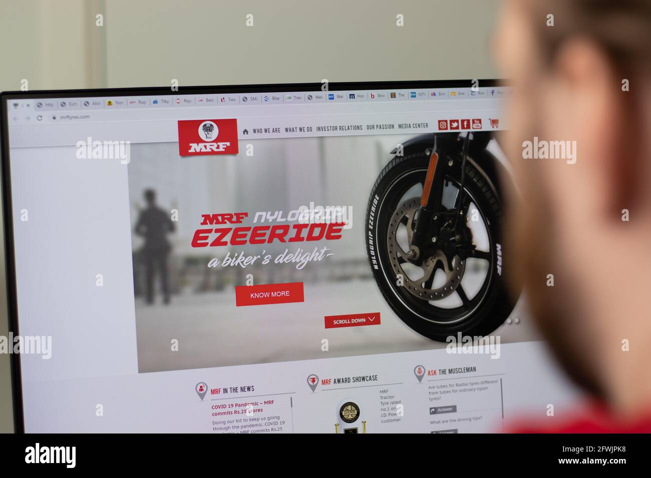 Mrf symbol hi-res stock photography and images - Alamy