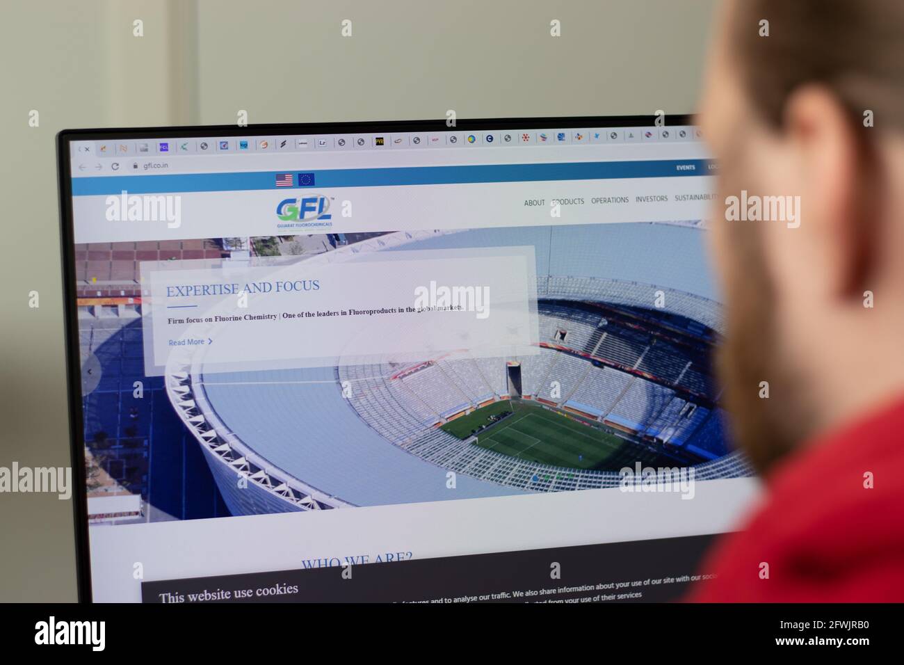 Gfl logo hi-res stock photography and images - Alamy