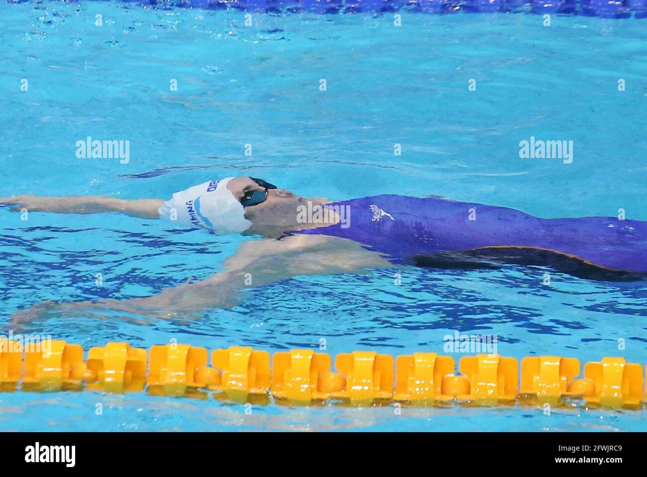 Lena Grabowski of Autriche Semi Final 200 m Backstroke during the 2021 ...