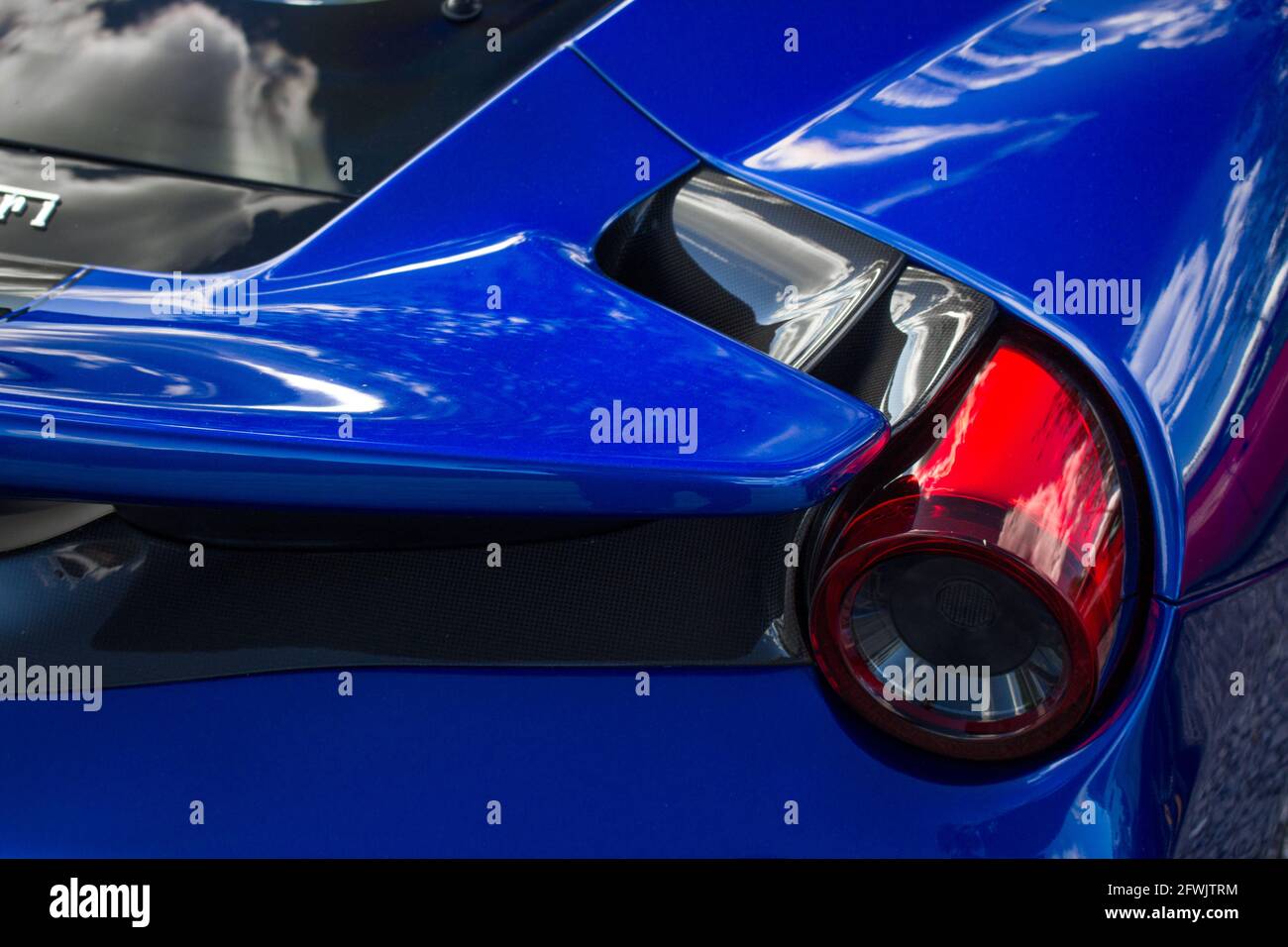 Ferrari headlight hi-res stock photography and images - Alamy