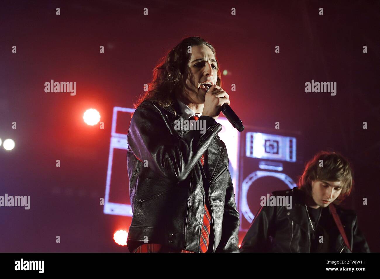 Rome, Italien. 23rd May, 2021. I Maneskin trionfano a Eurovision 2021 ...