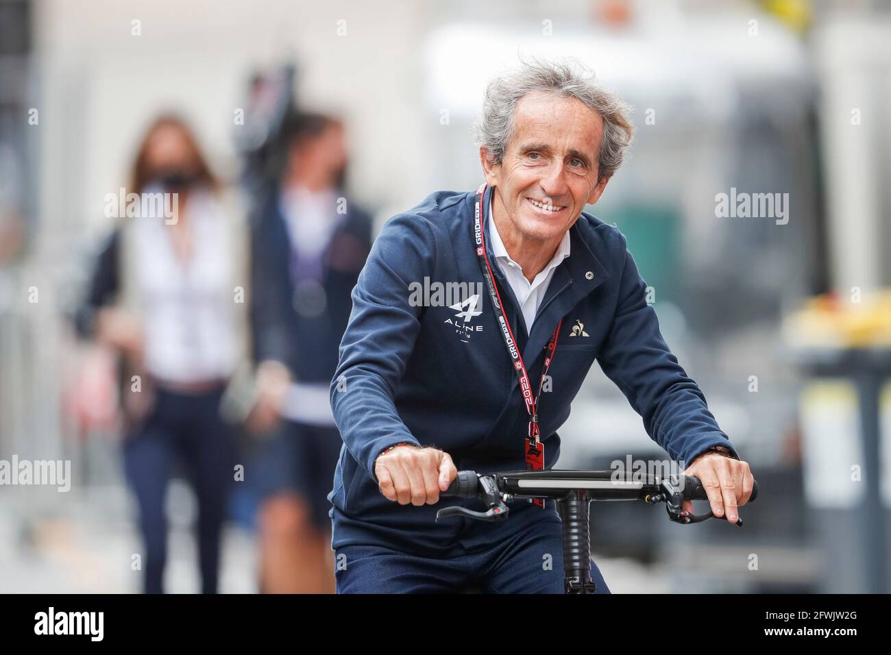 Monte-Carlo, Monaco. 22nd May, 2021. Alain Prost (FRA, Alpine F1 Team ...