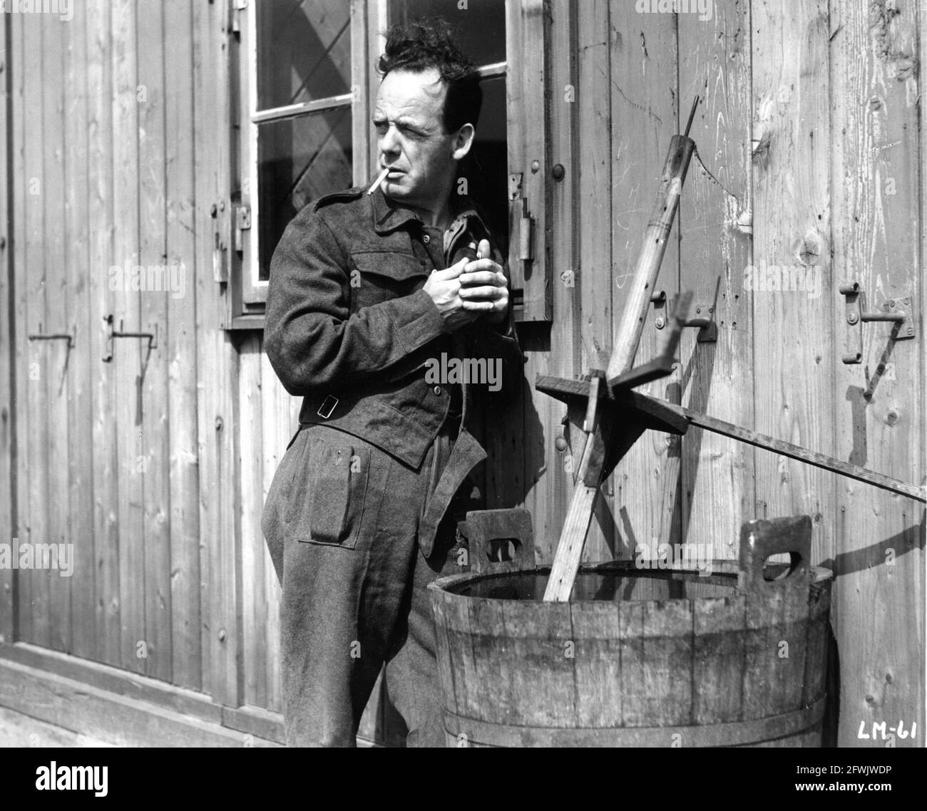 MERVYN JOHNS in THE CAPTIVE HEART 1946 director BASIL DEARDEN original ...