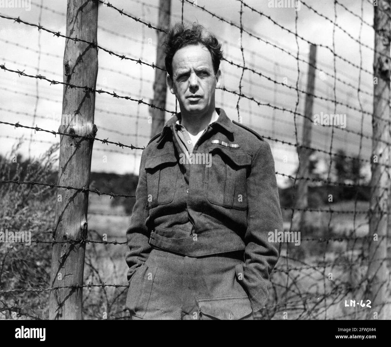 MERVYN JOHNS in THE CAPTIVE HEART 1946 director BASIL DEARDEN original ...