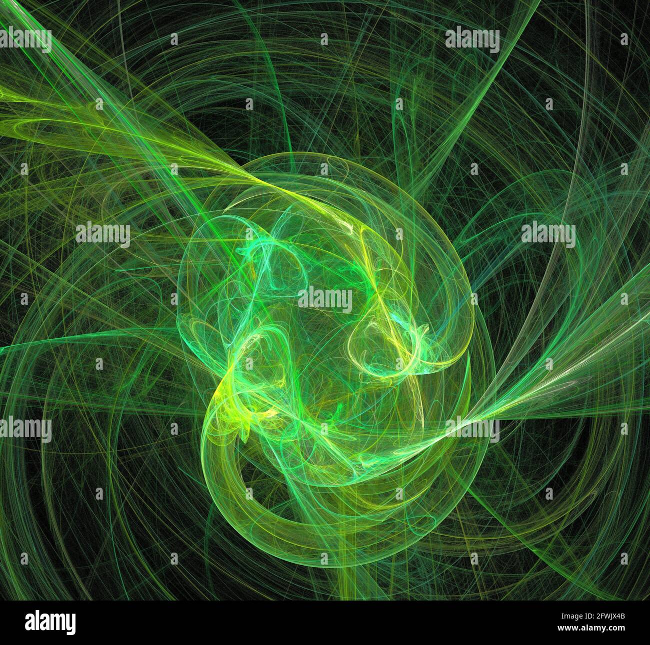 image of one Illustration of digital fractal Stock Photo - Alamy