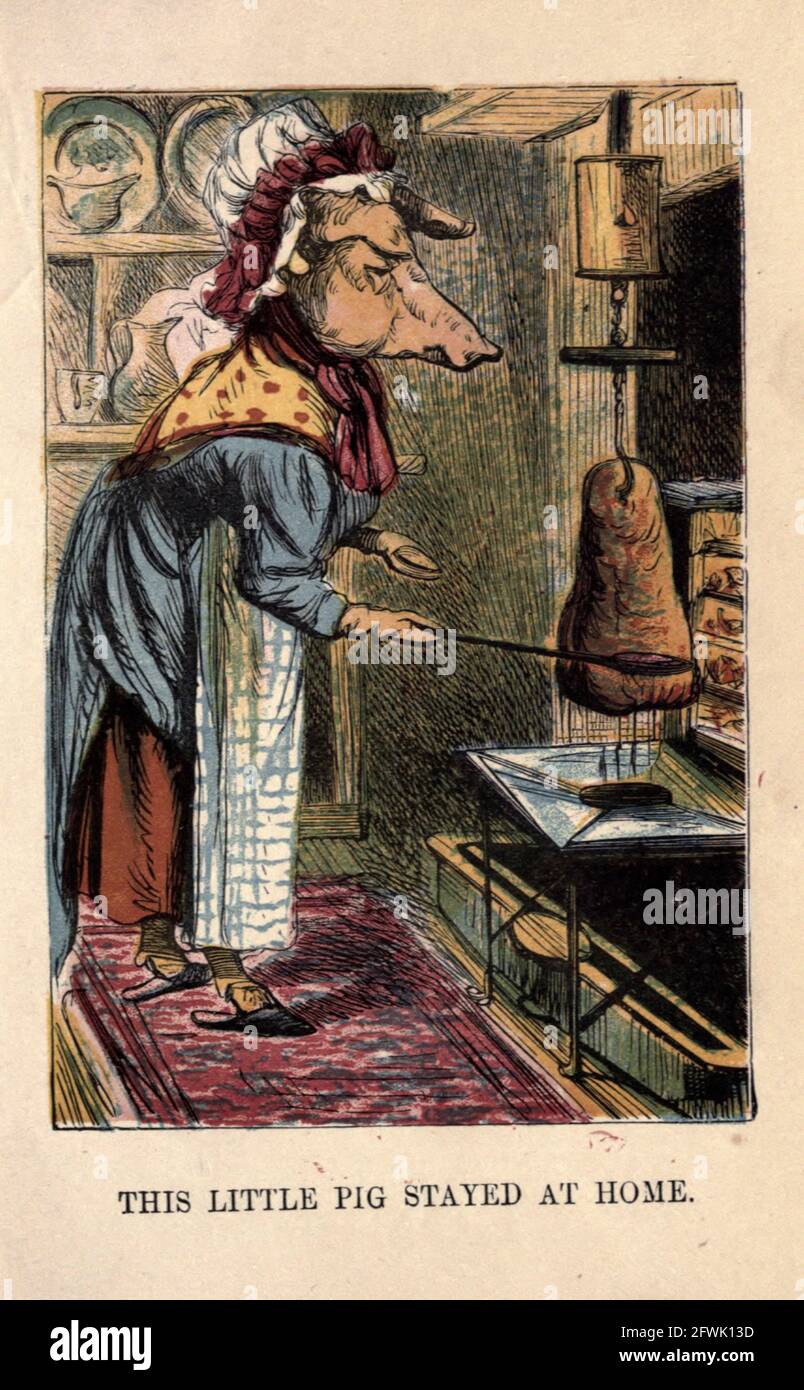 Little piggy stayed home hi-res stock photography and images - Alamy