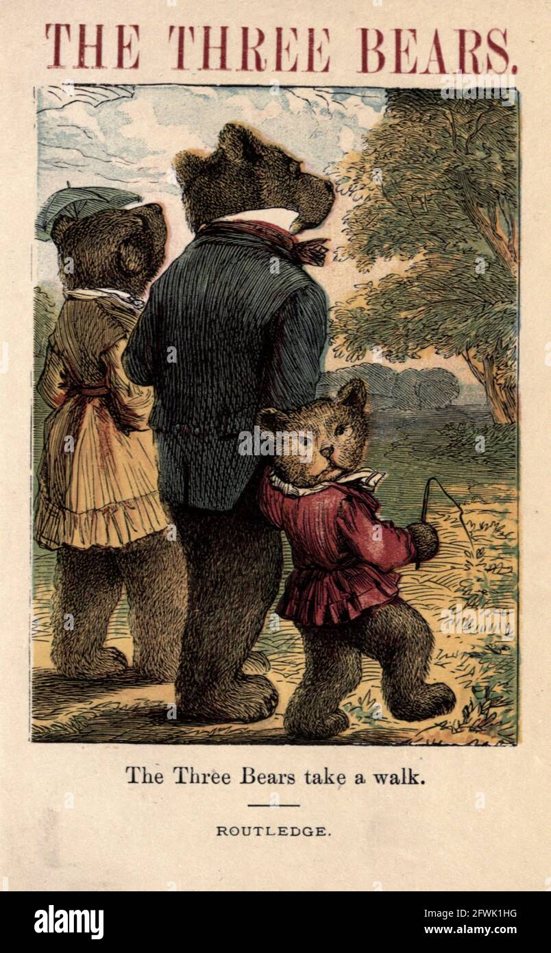 Goldilocks And The Three Bears Pictures Story