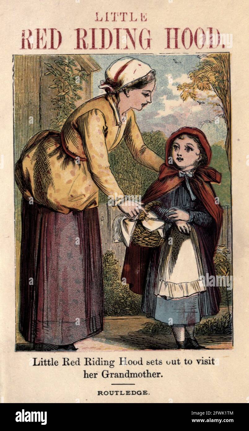 Little Red Riding Hood Book High Resolution Stock Photography and ...