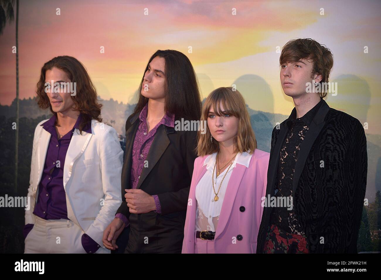 Rome, Italien. 23rd May, 2021. I Maneskin trionfano a Eurovision 2021 ...