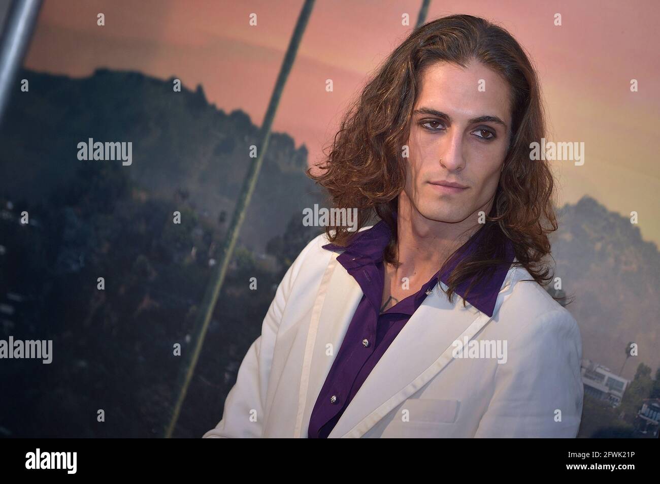 Rome, Italien. 23rd May, 2021. I Maneskin trionfano a Eurovision 2021 ...