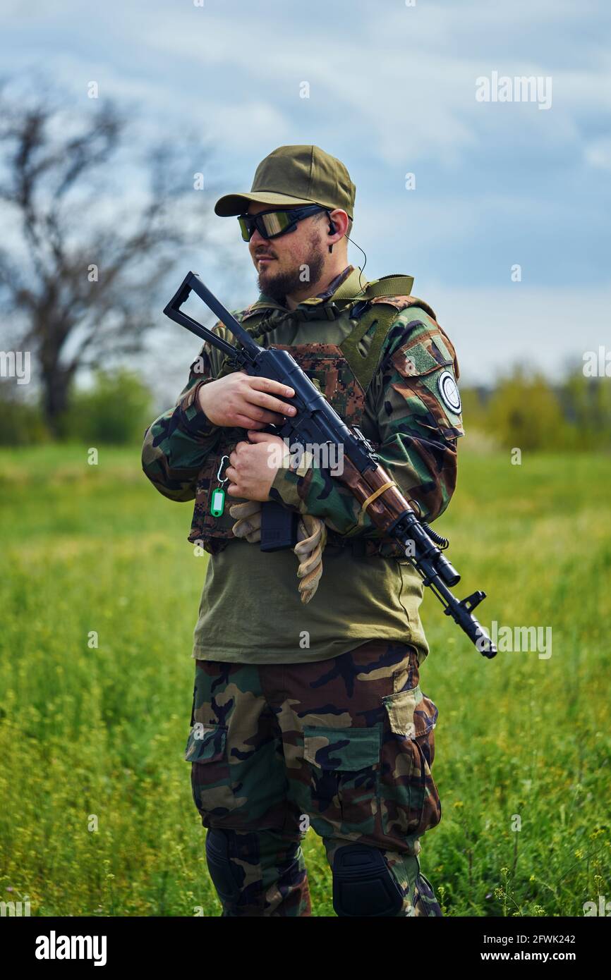 Airsoft Russe Set] BY 023 Black [Double Bell] + Airsoft PK A Style