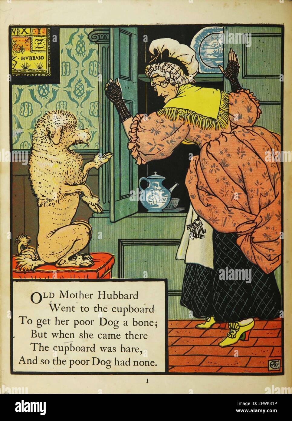 Old Mother Hubbard [English-language nursery rhyme, first given an ...