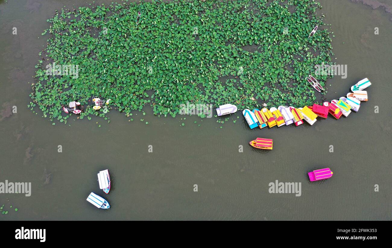 ANLONG, CHINA - MAY 23, 2021 - Aerial photo taken on May 23, 2021 shows ...