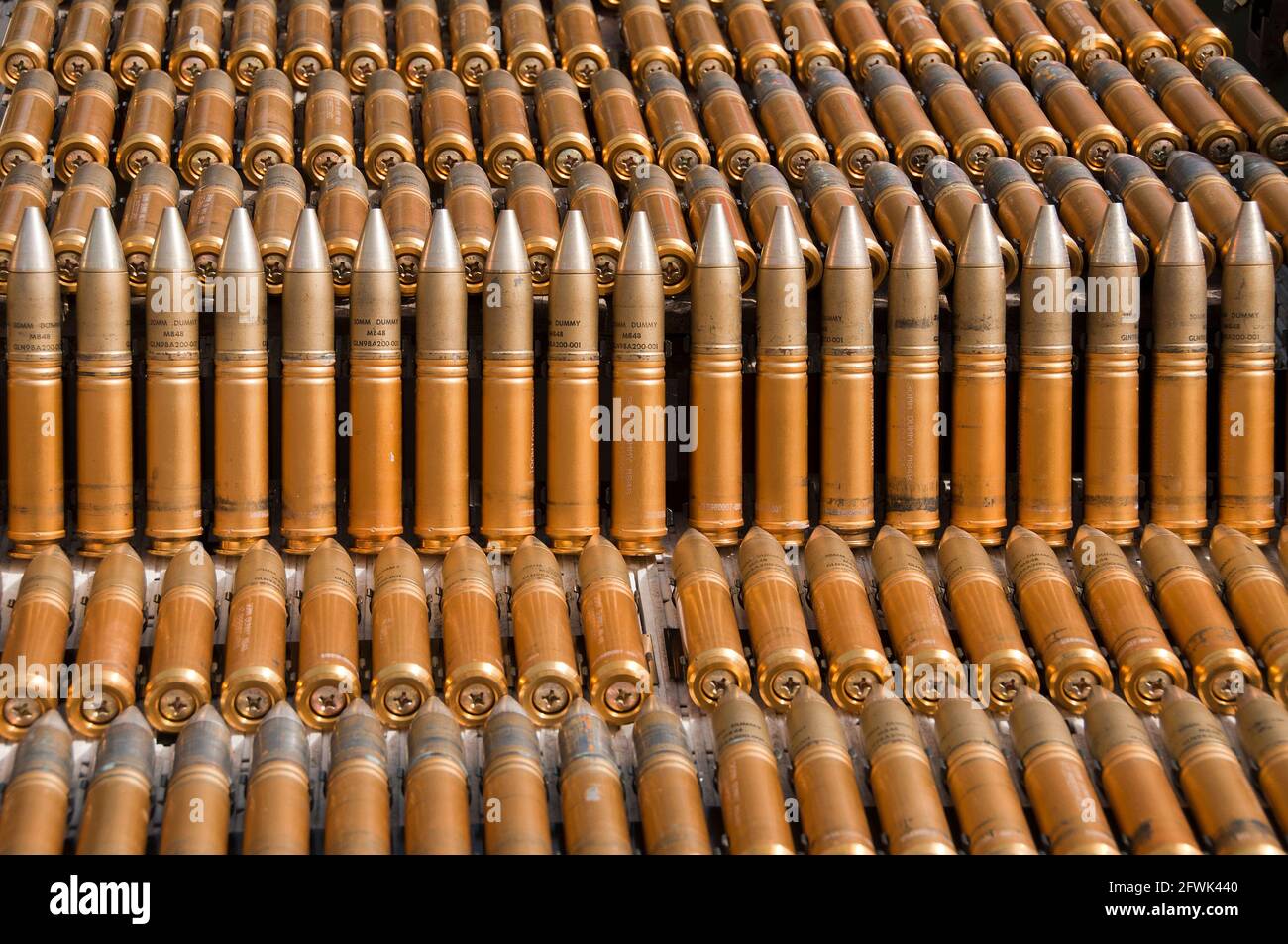 Apache AH-64 ammunition Stock Photo - Alamy
