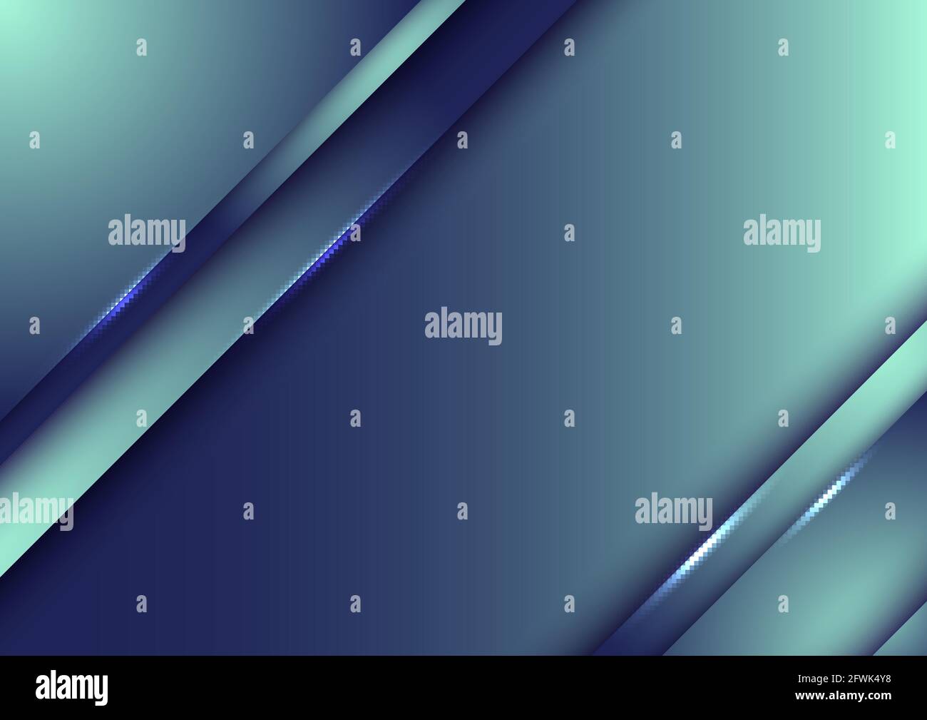 Template Design Abstract Blue Gradient Stripes Overlap Layer Background