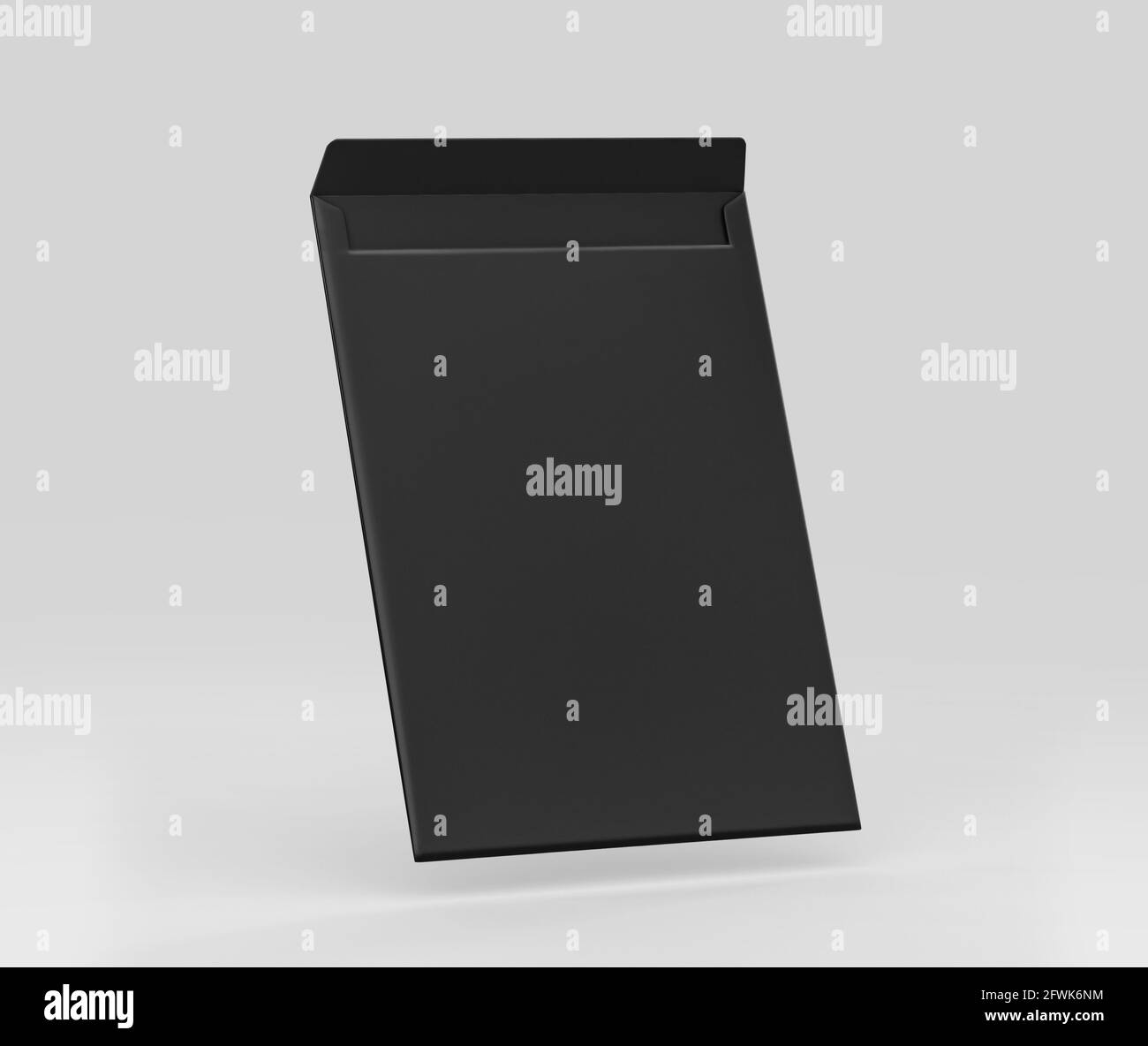 Realistic Black Envelope C4/A4 mockup, Dark letter paper, c4 a4 c3 a3 ...