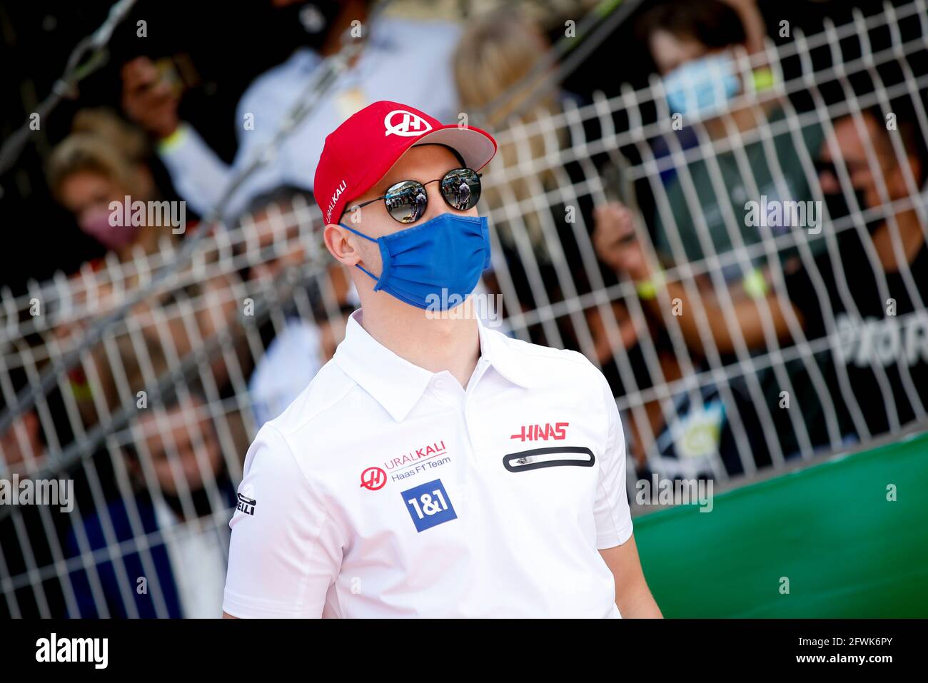 Monte-Carlo, Monaco. 23rd May, 2021. # 9 Nikita Mazepin (RUS, Haas F1 ...